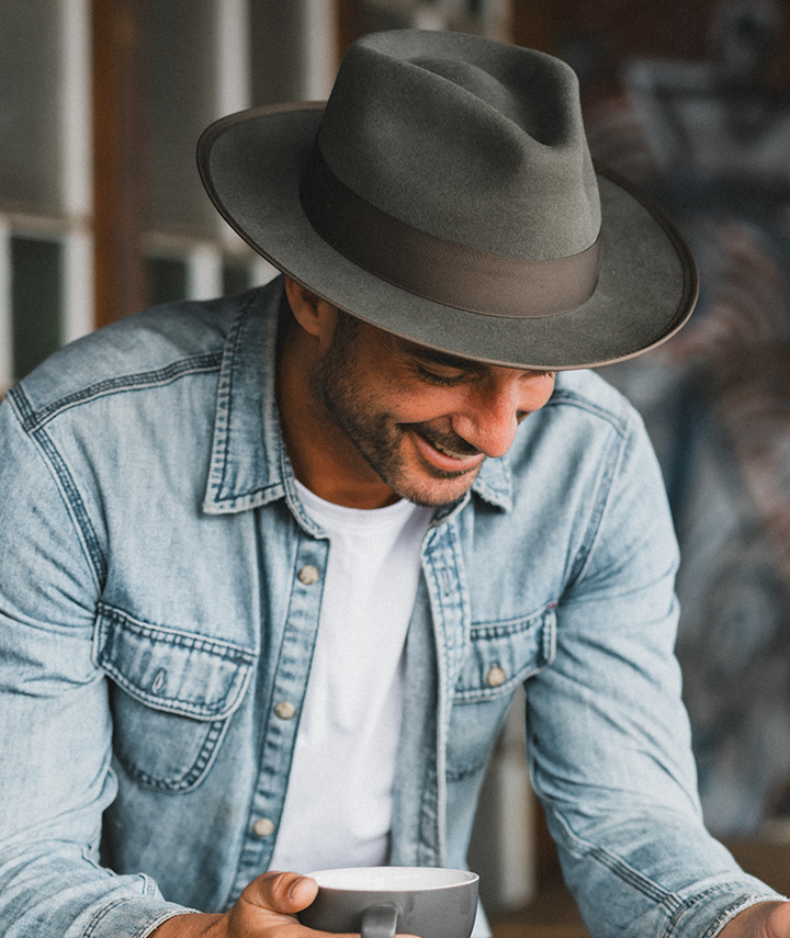 Universal Mid Brim Fedora - Jones – Kooringal AU