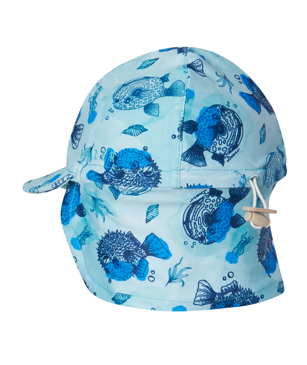 Baby Boys Legionnaire Hat - Pufferfish – Kooringal AU